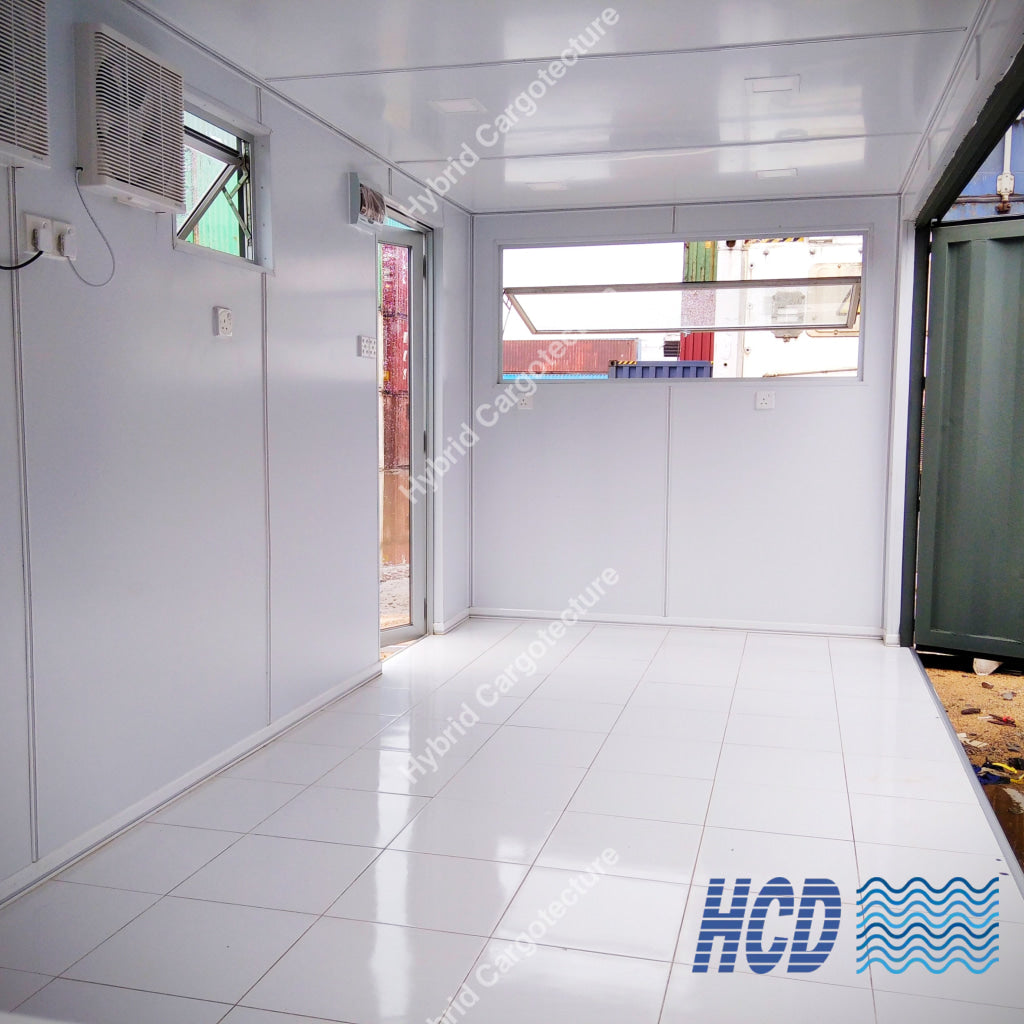 20 ft Shipping Container Hybrid Food Outlet – HCD™ Hybrid Cargotecture